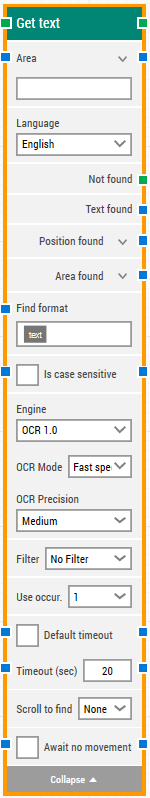 Get Text | Image and Text Recognition | Leapwork Documentation